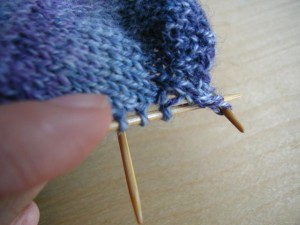 as promised: a short-row heel tutorial