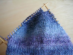 as promised: a short-row heel tutorial